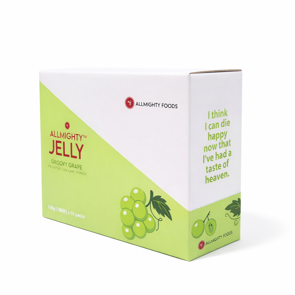 Allmighty Jelly Groovy Grape (10 PACK) | Allmighty Foods